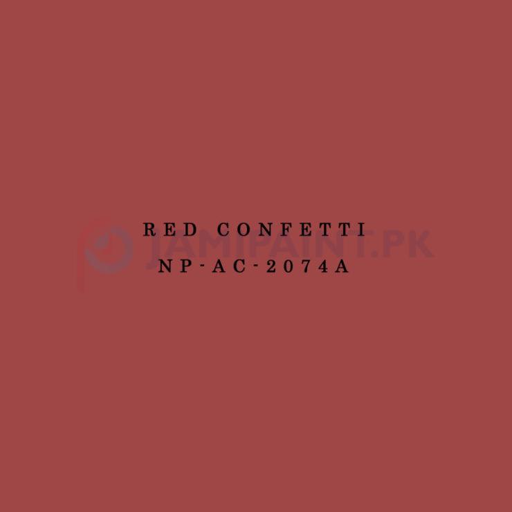 Nippon Colours of Life - Red Confetti - NP-AC-2074A - Jami Paint